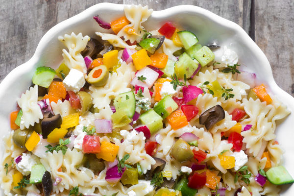Israeli Pasta Salad Recipe