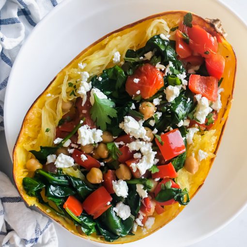 Mediterranean Spaghetti Squash