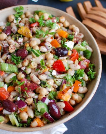 Mediterranean Bean Salad
